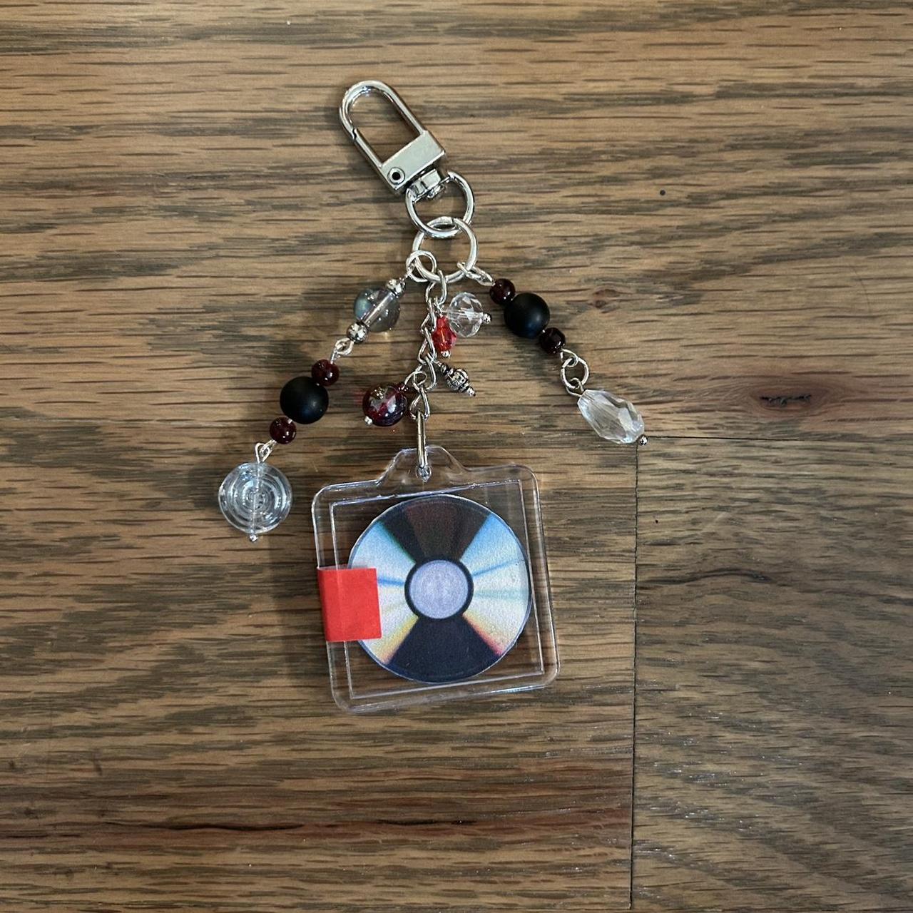 Handmade silver Yeezus Kanye West inspired keychain... | Depop