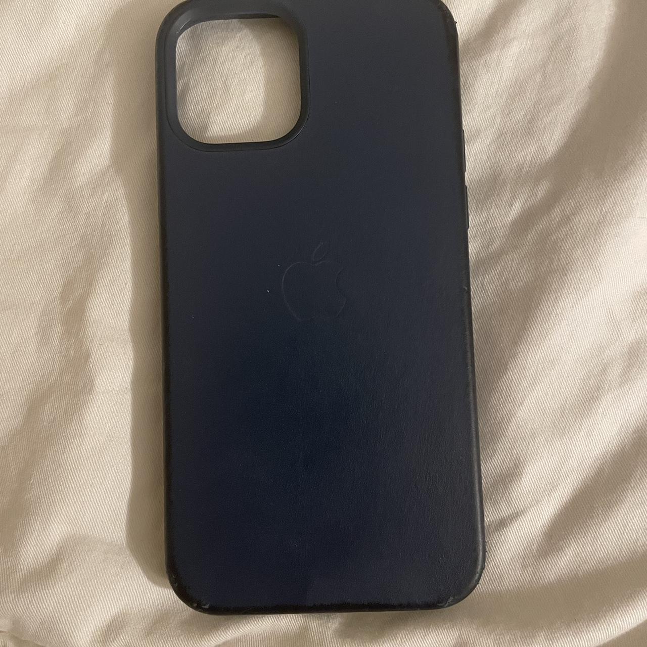 12/12 pro MagSafe pacific blue leather... - Depop