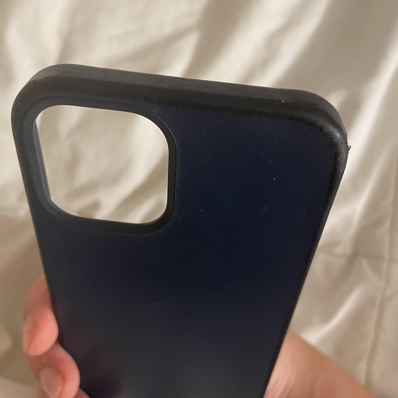 12/12 pro MagSafe pacific blue leather... - Depop