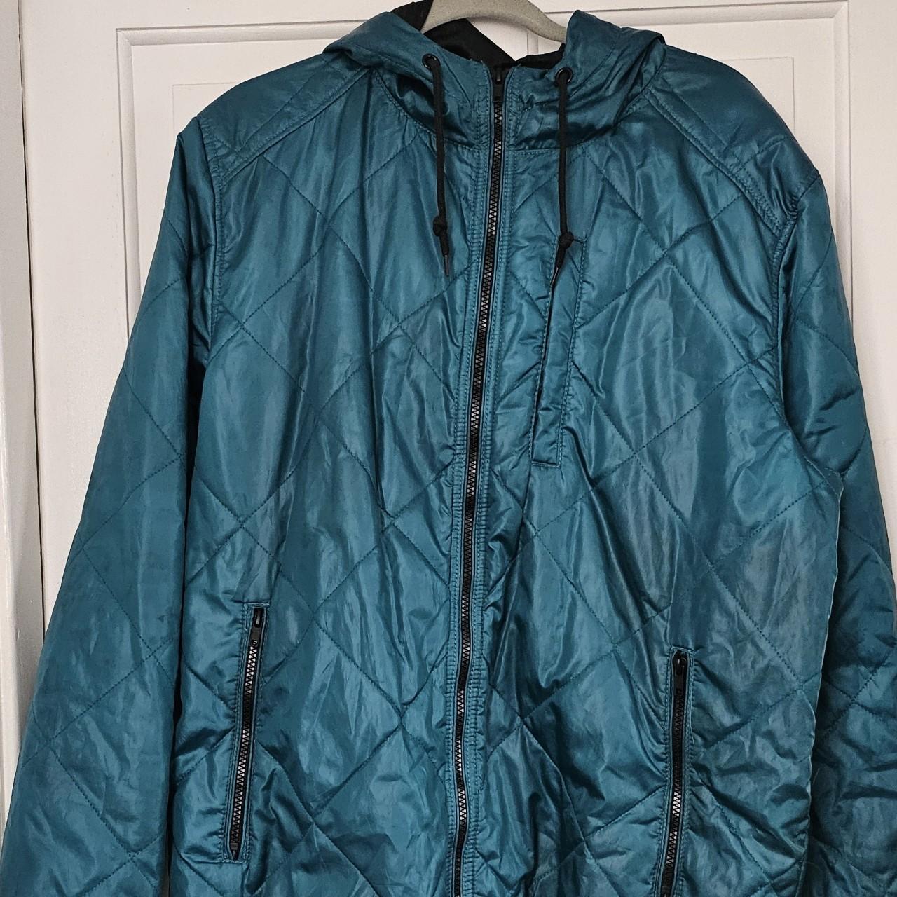 H&M Green Jacket - Size XL Worn a few times - Depop