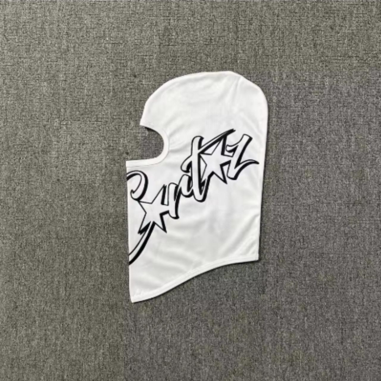 White Corteiz Ski Mask | Depop