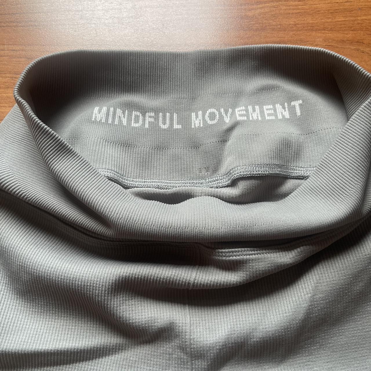 Alo Yoga 7” High-Waist Biker Short Ribbed Color Gray... - Depop