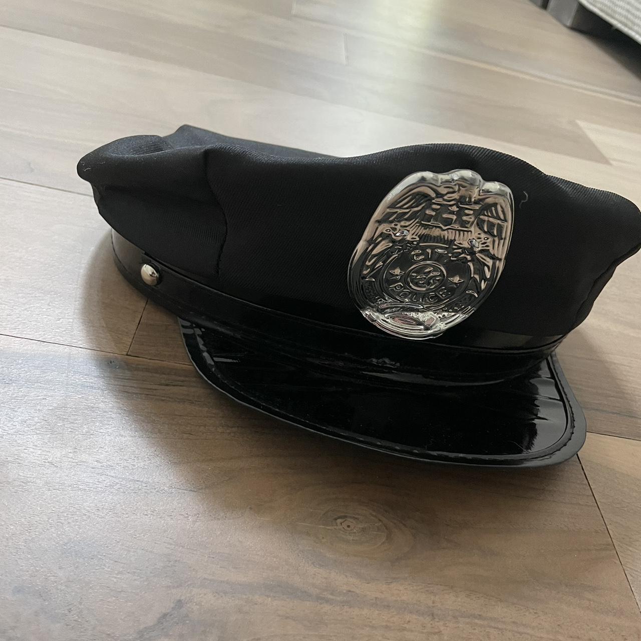 COSTUME POLICE COP HAT GREAT FOR HALLOWEEN AND SUPER... - Depop
