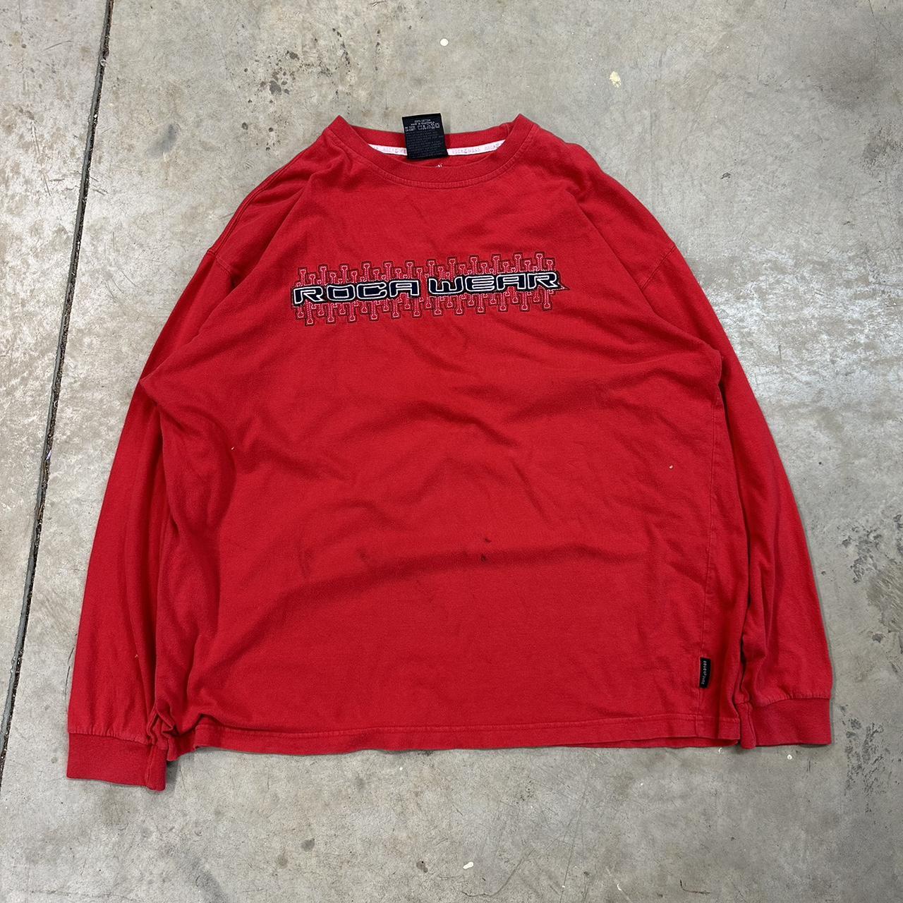 Vintage Y2K RocaWear Skate Hip Hop T-Shirt XL 26x29... - Depop