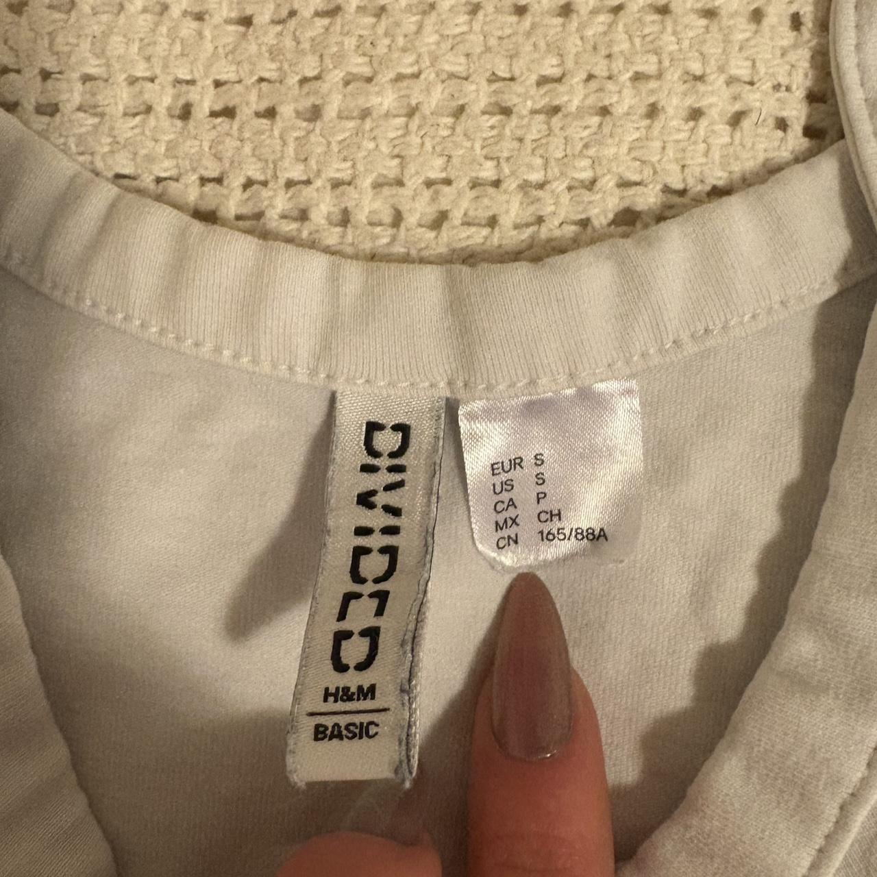 perfect basic white tank top - size small - brand... | Depop