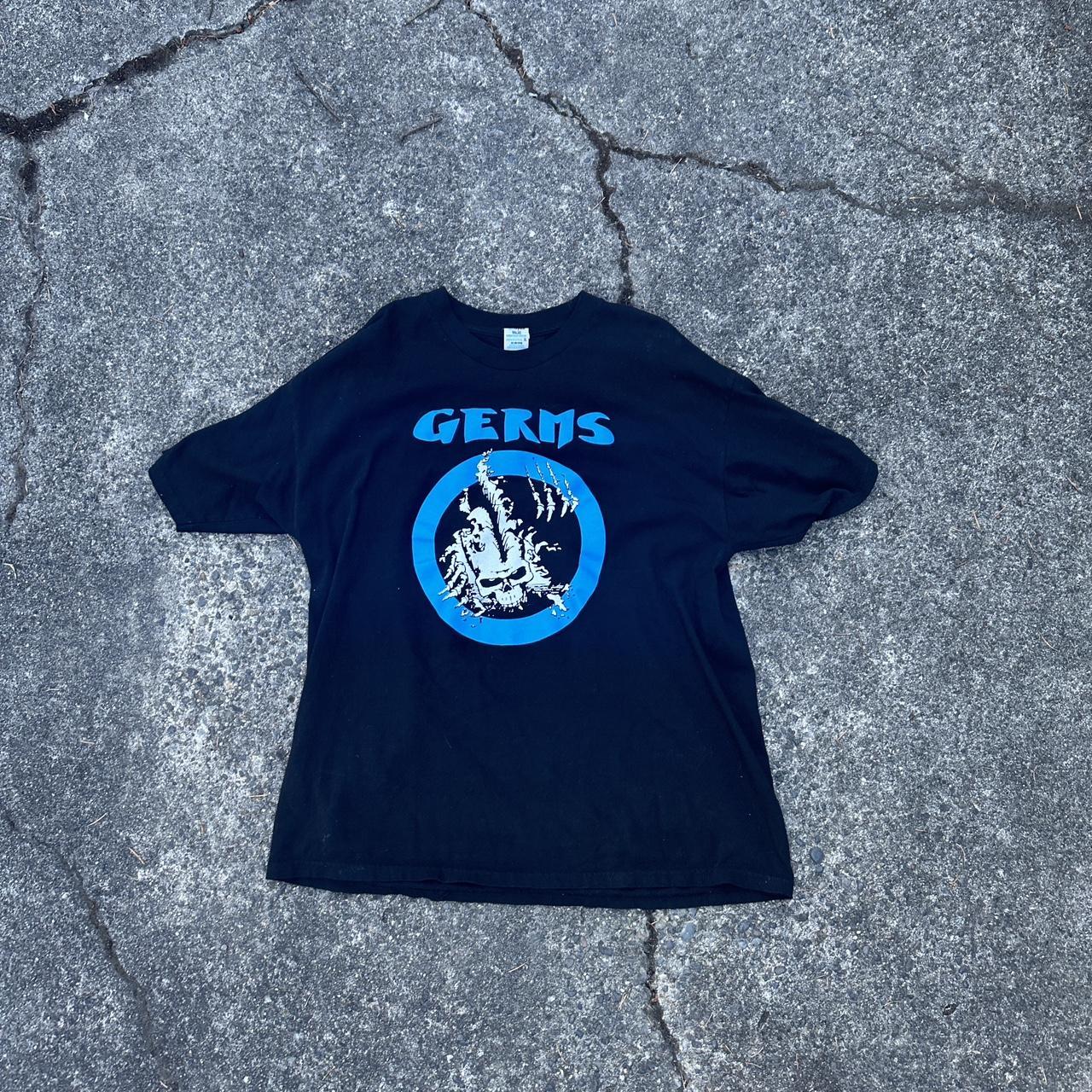 germs band tee punkrock - Depop