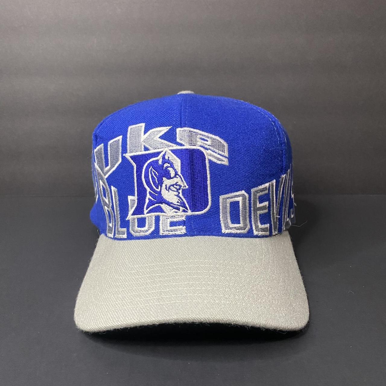 Vintage Duke Blue Devils Apex One Snapback Hat It... - Depop