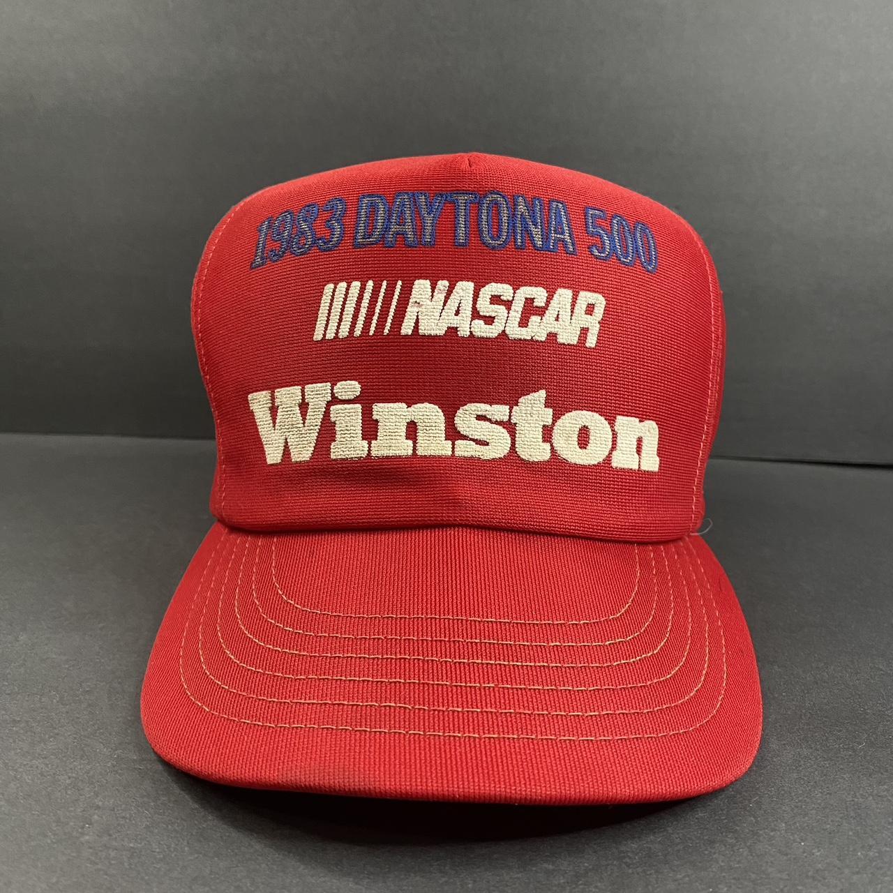 Winston Men's Red Hat | Depop