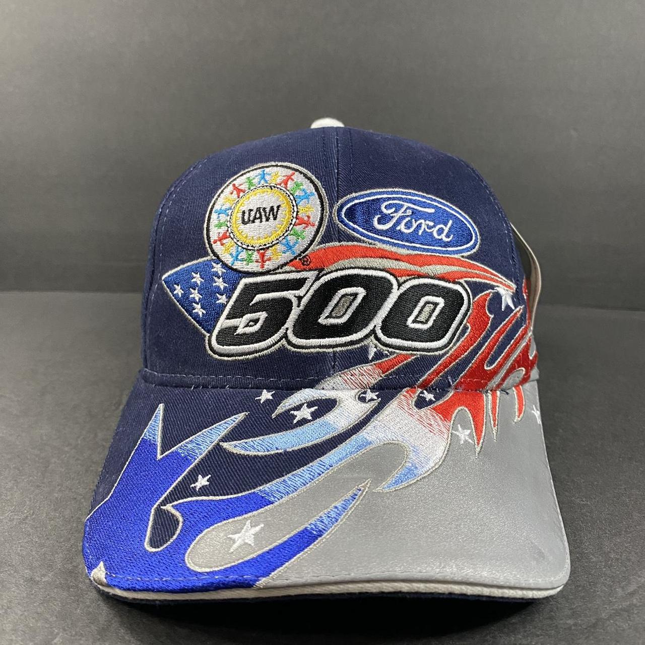 Vintage Nascar Ford 500 hat - Depop