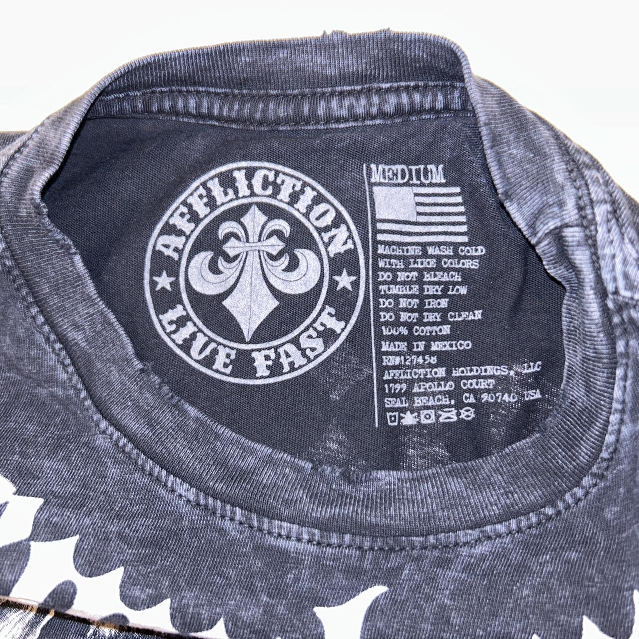 EXTREMELY RARE AFFLICTION 1 of 250 only around 225... - Depop