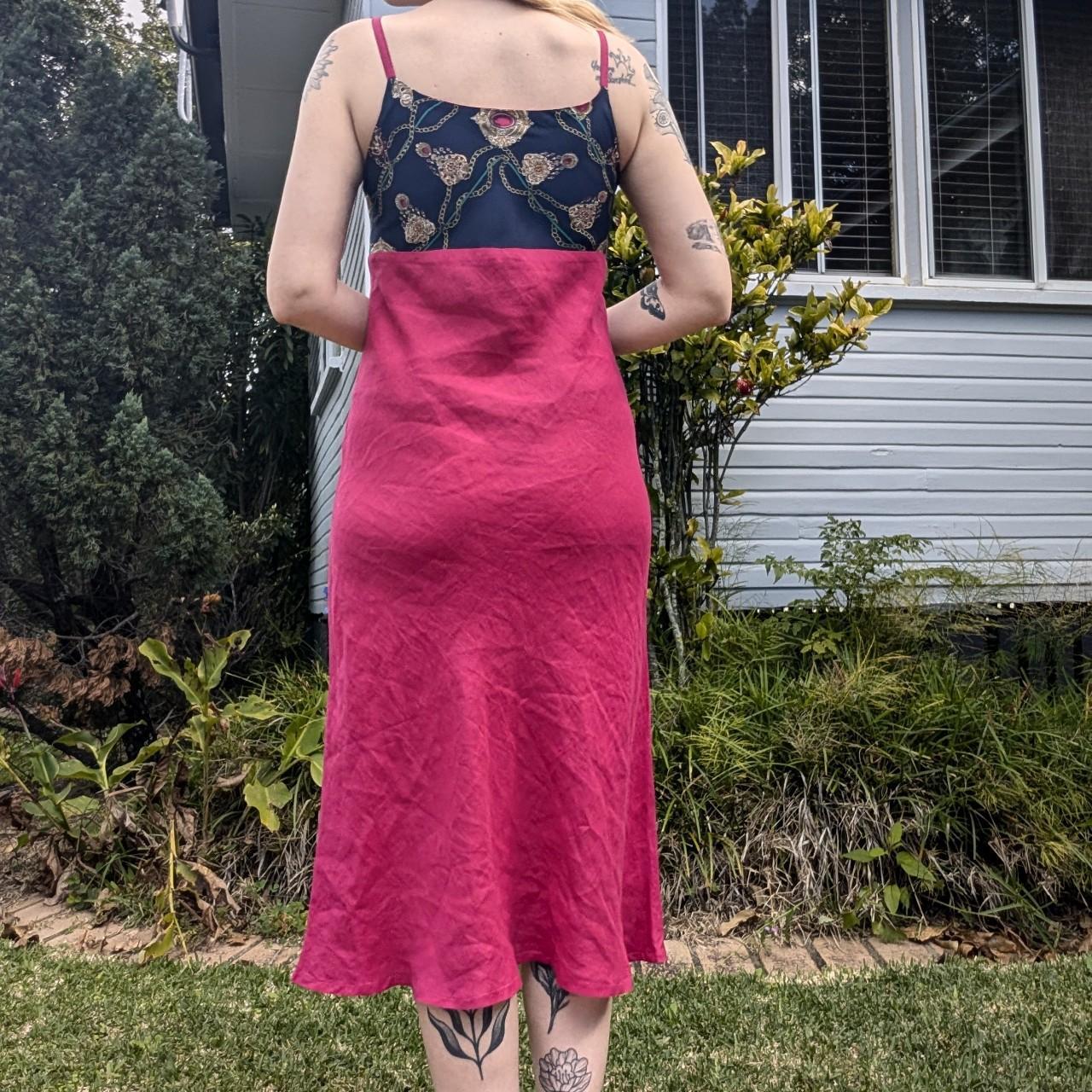 VINTAGE 90's J.CLARK LONDON DRESS [100% LINEN]. Size... - Depop