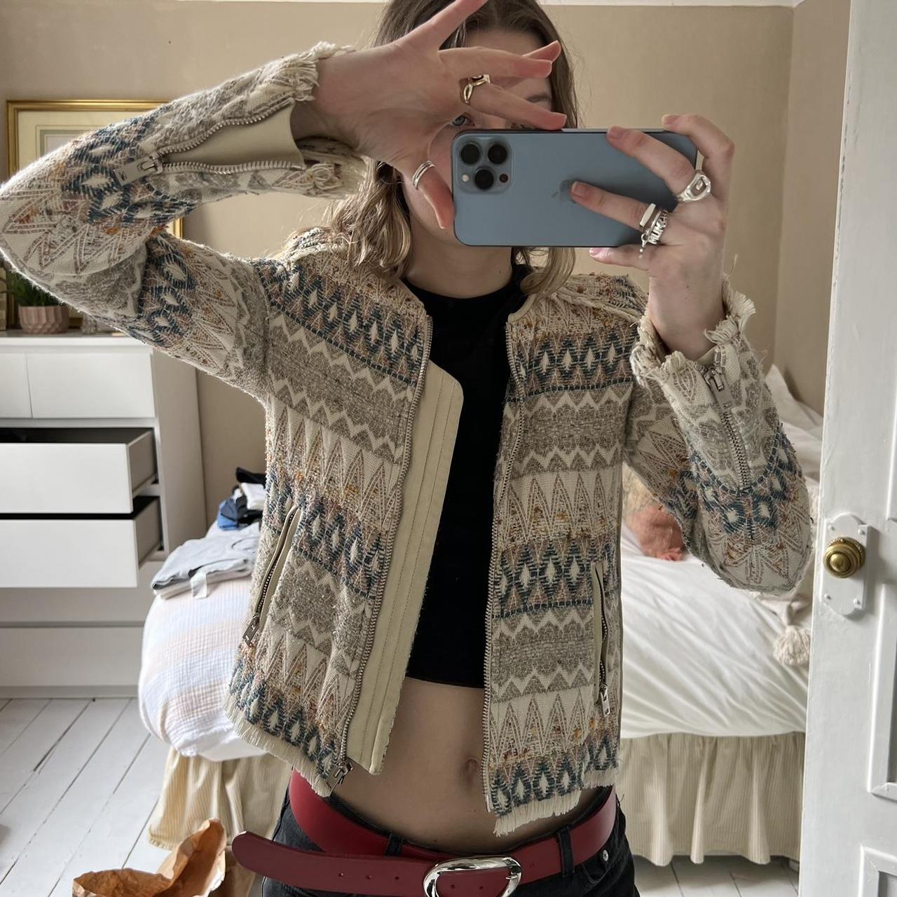 IRO jacket size 1 I think aus sizing (UK 8?) - Depop