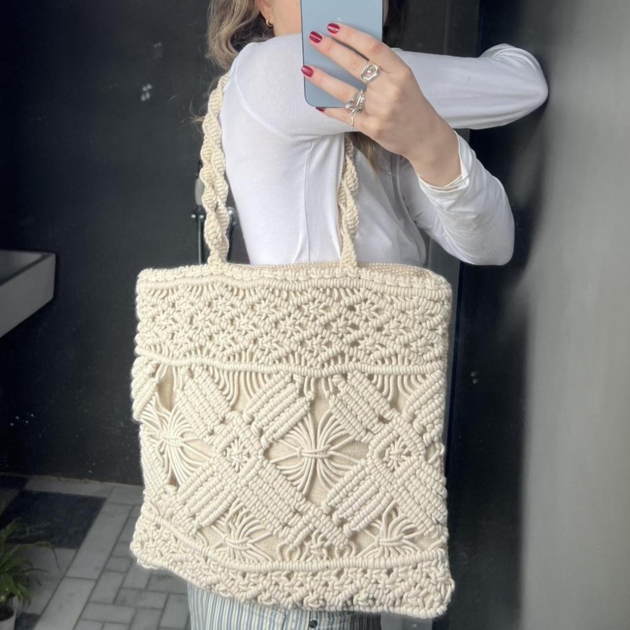Women's Cream Bag | Depop