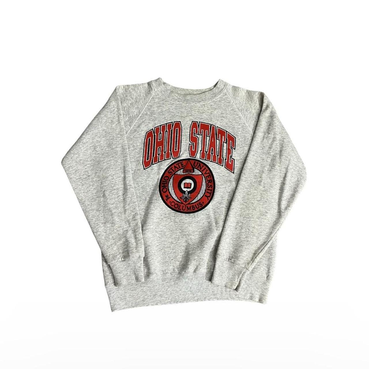 Vintage early 90s Ohio State crewneck Soffe sweats... - Depop