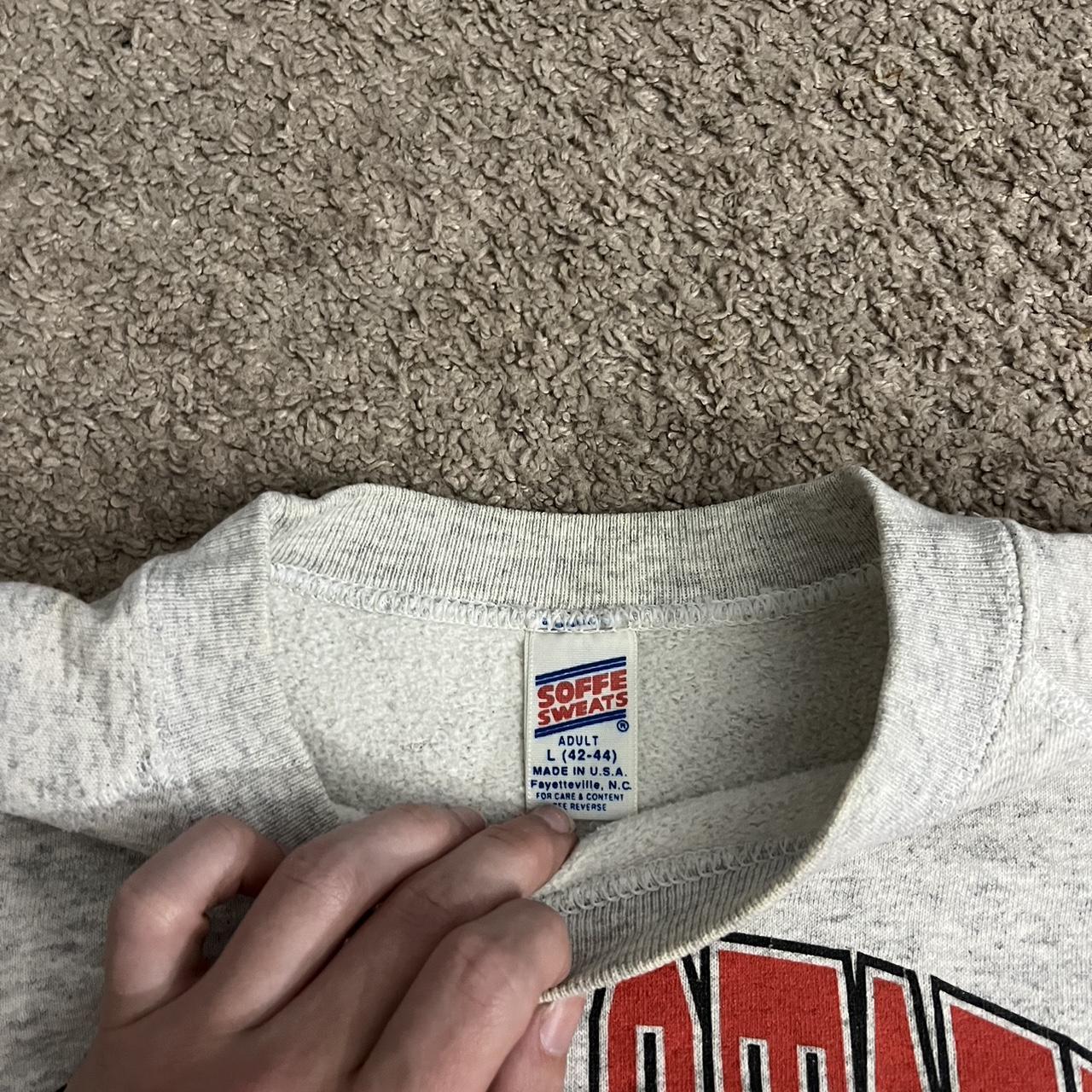Vintage early 90s Ohio State crewneck Soffe sweats... - Depop