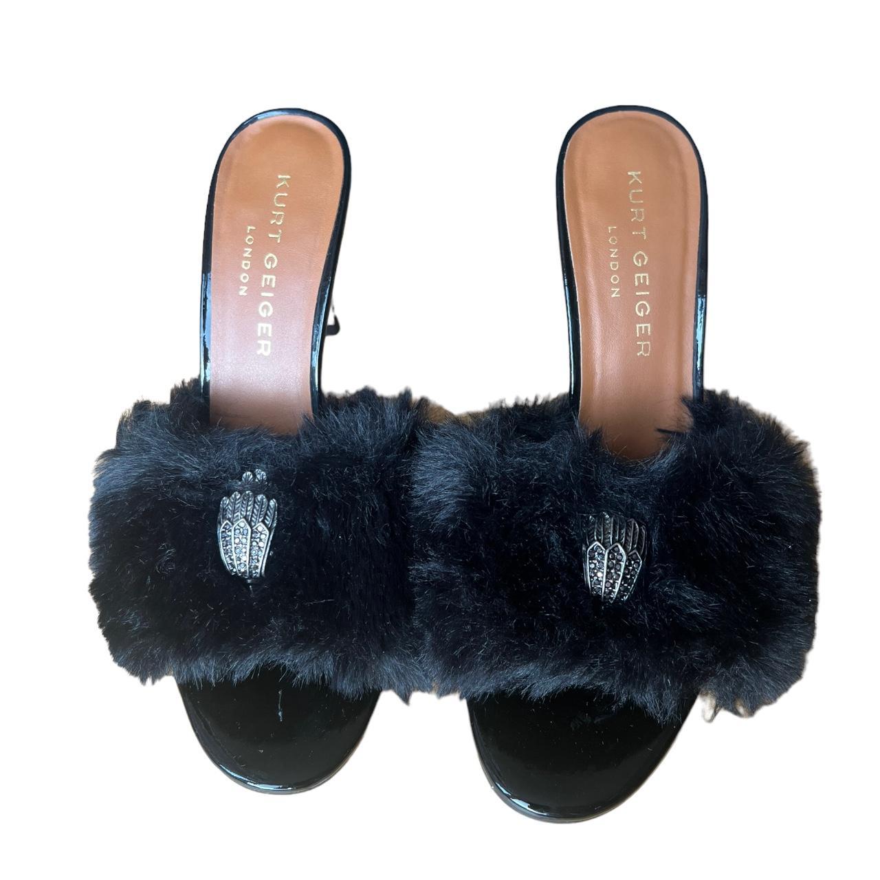 Kurt Geiger London mules BLACK -100%... - Depop