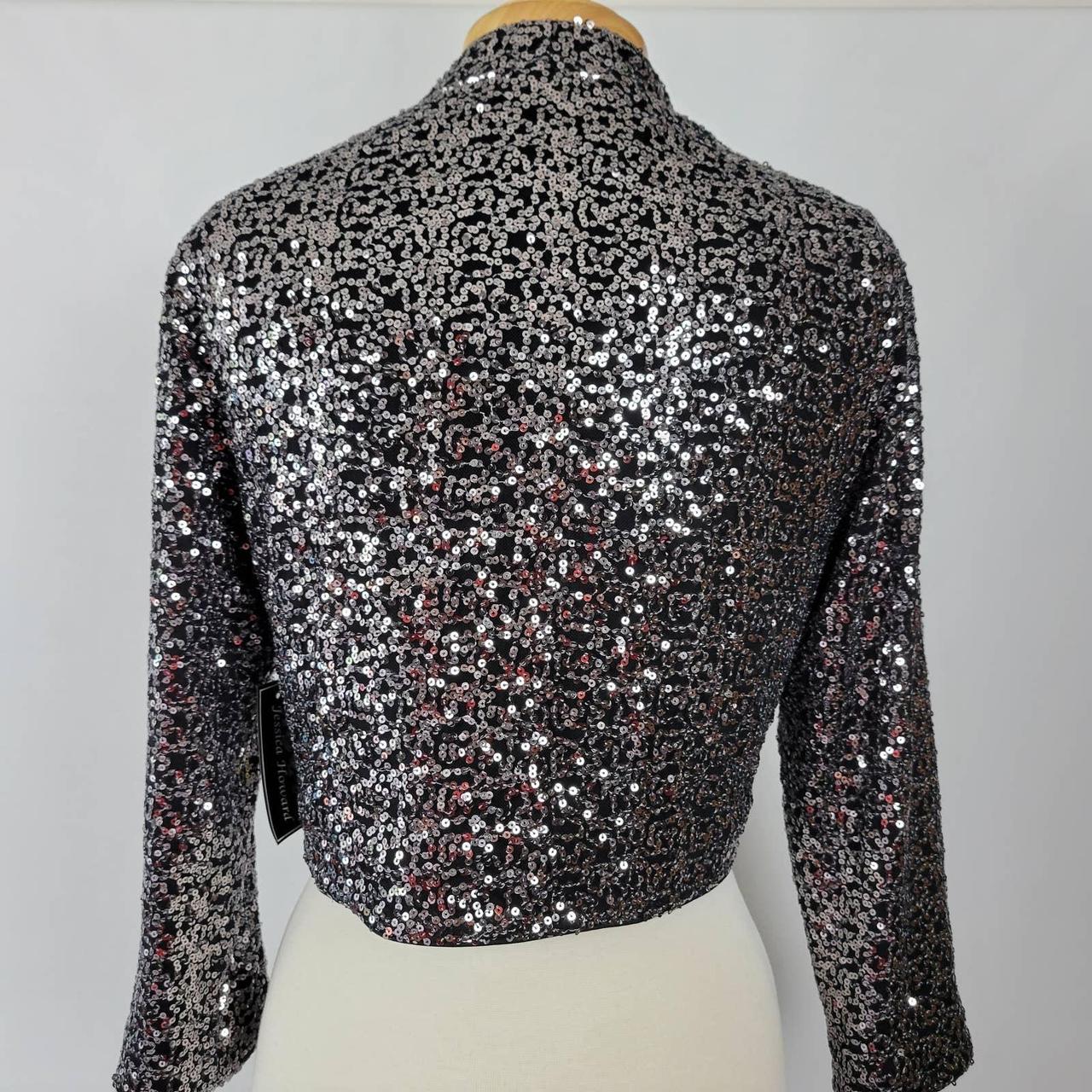 Jessica Howard Missy Jacket Women's Size M Black... - Depop