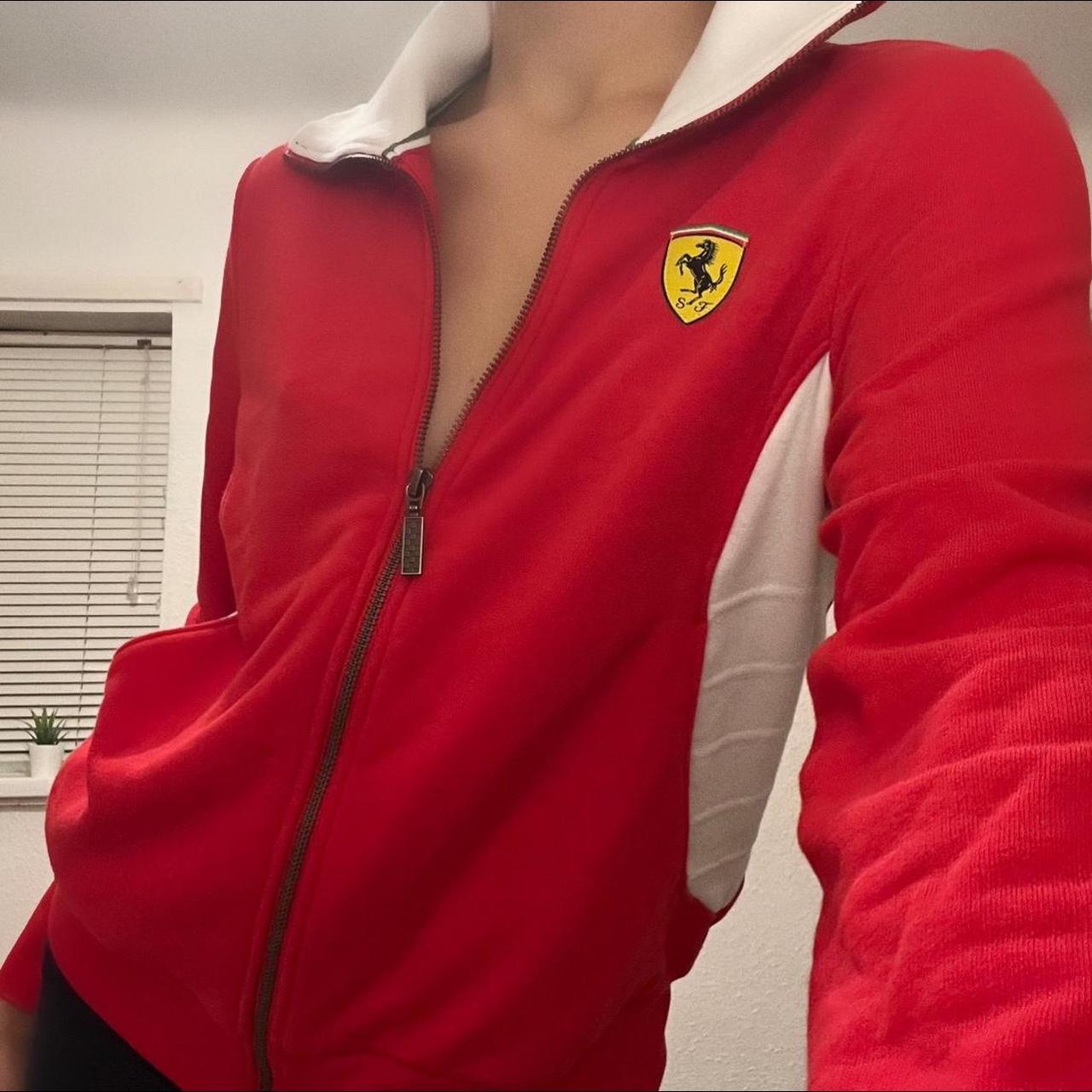 Ferrari zip up jacket ️🌹 LOVE THE FIT !! Seen on... - Depop