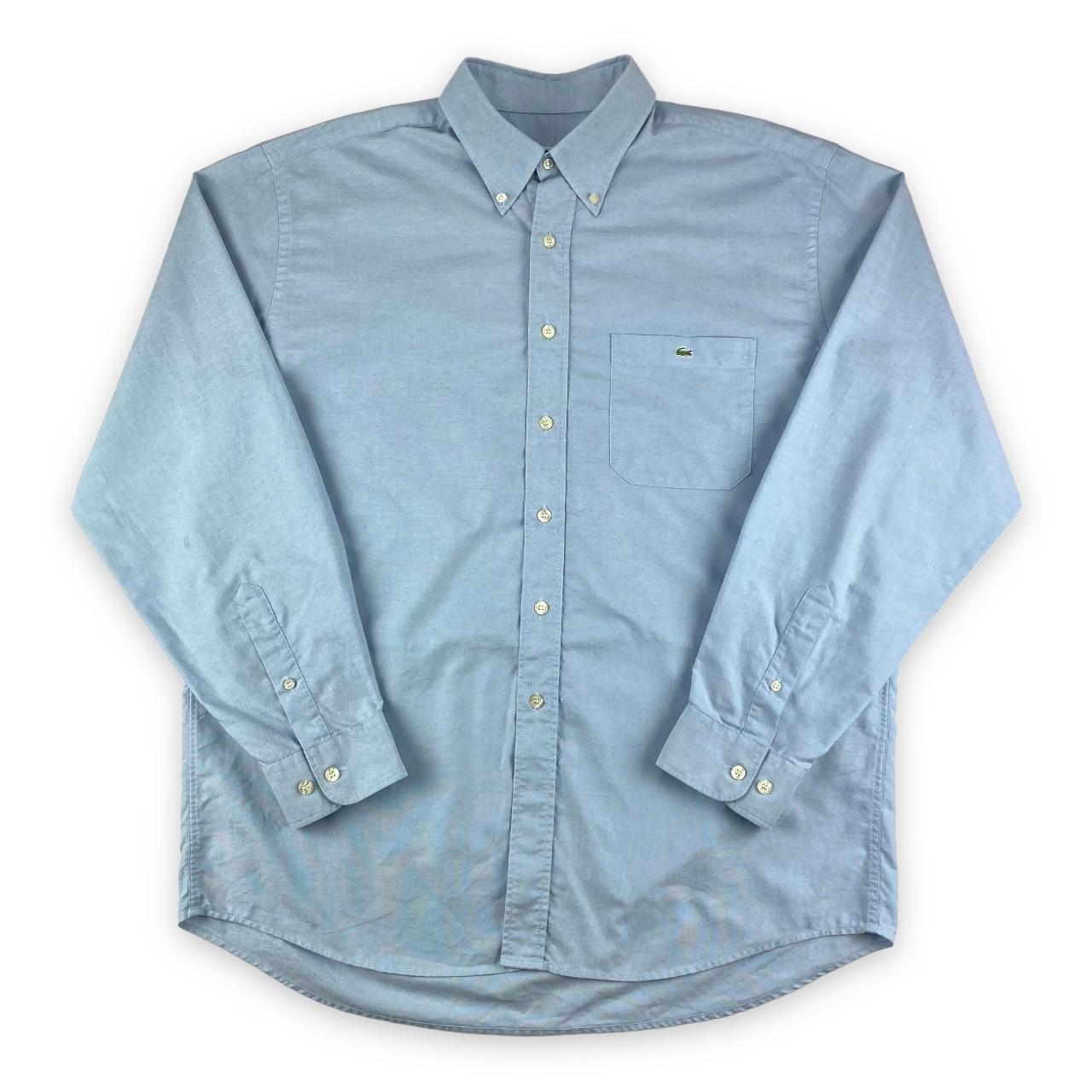 Lacoste Men's Blue Shirt | Depop