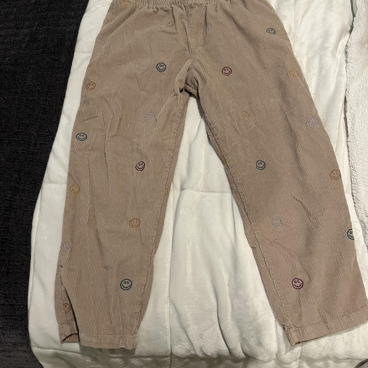 Urban Outfitters Smiley Face pants Size L Worn only... - Depop