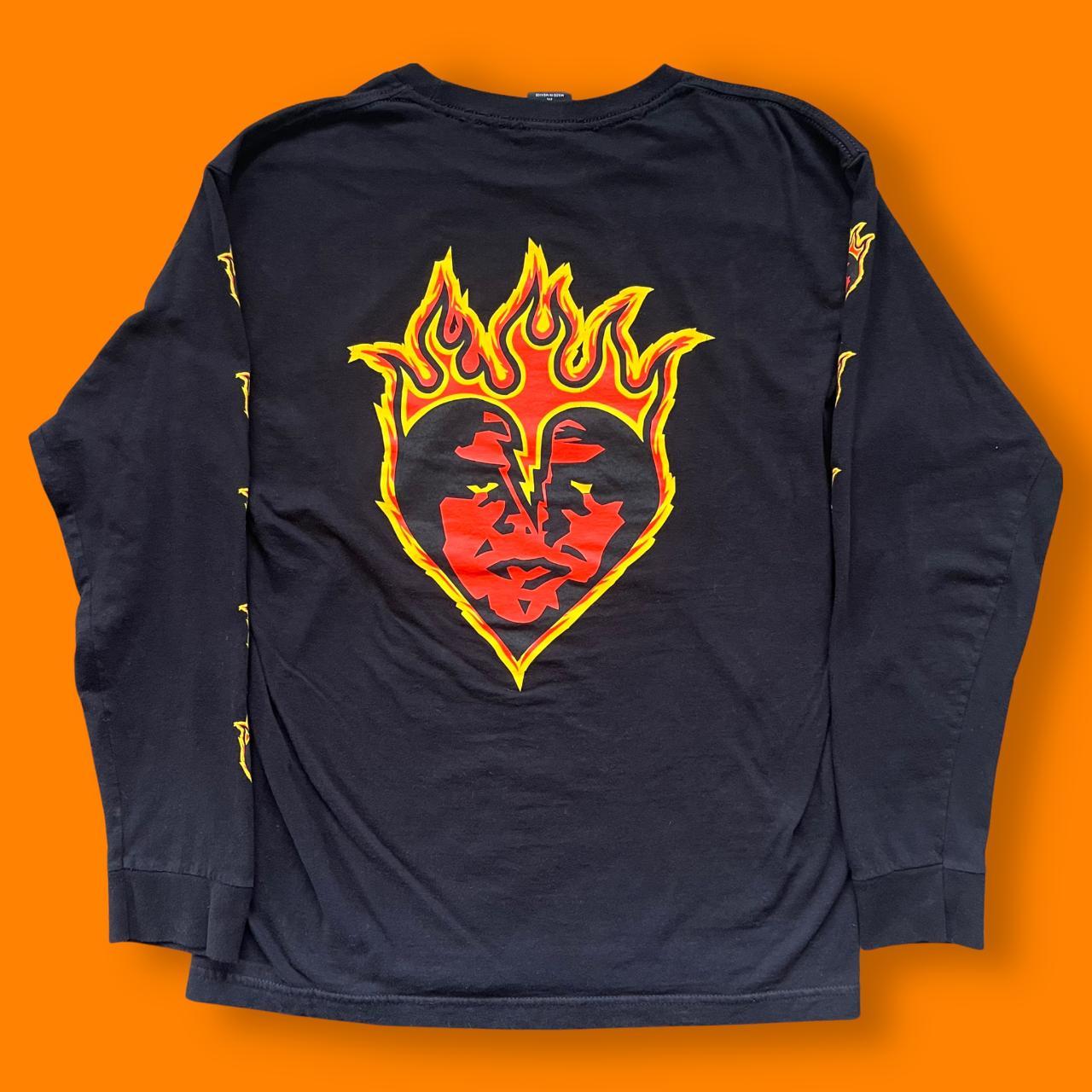 Obey Men's Black and Yellow T-shirt | Depop