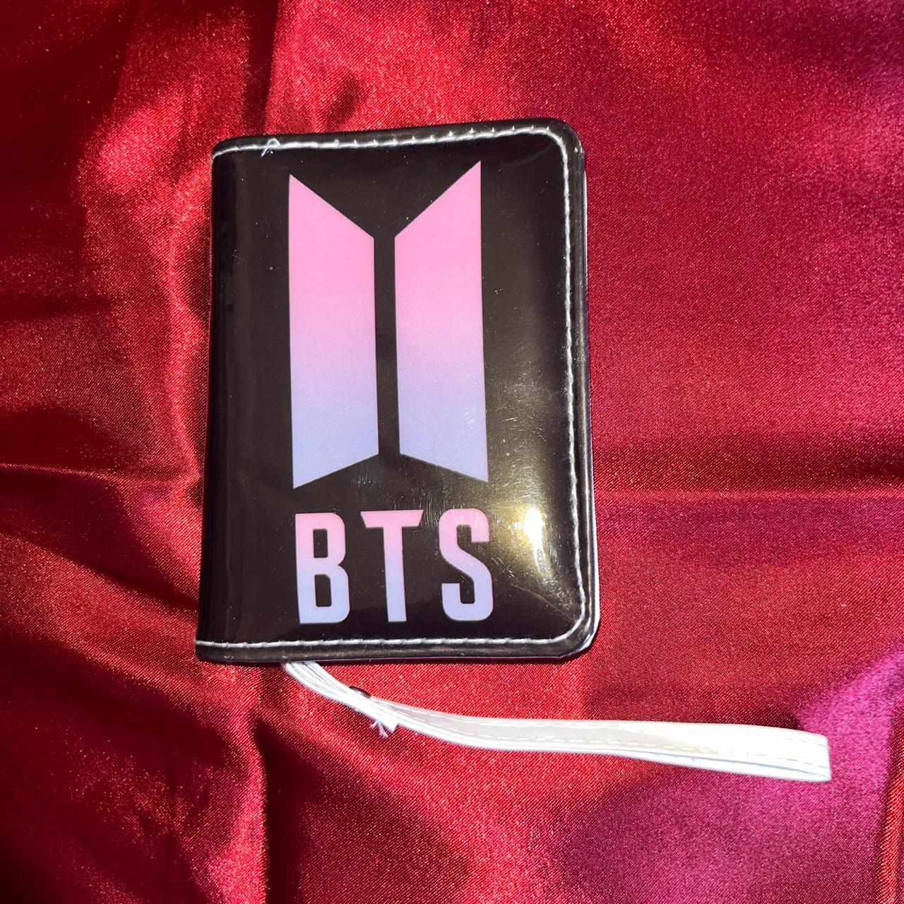 BTS licensed merch wallet 💜 Perfect condition... - Depop