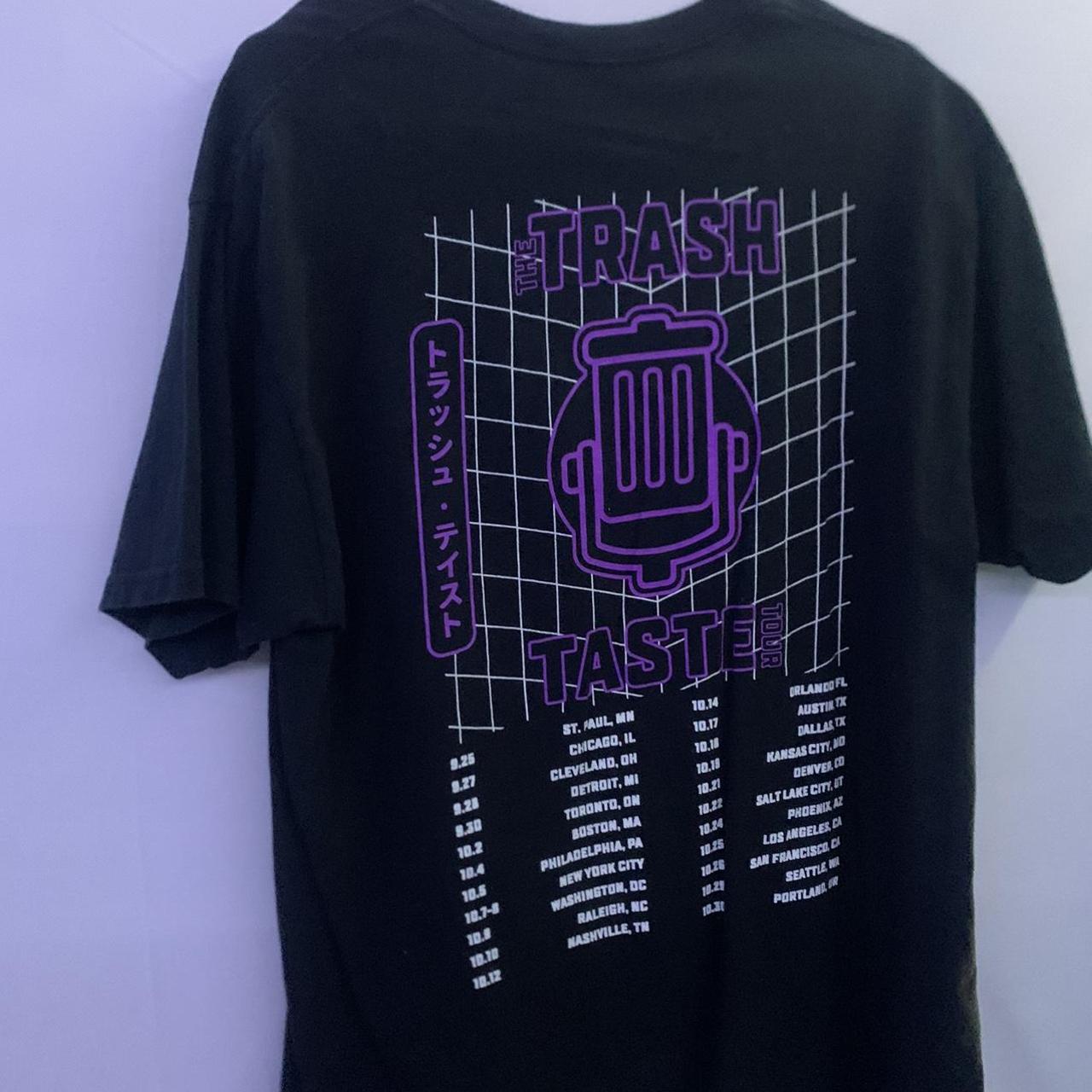 trash taste us tour tshirt - Depop
