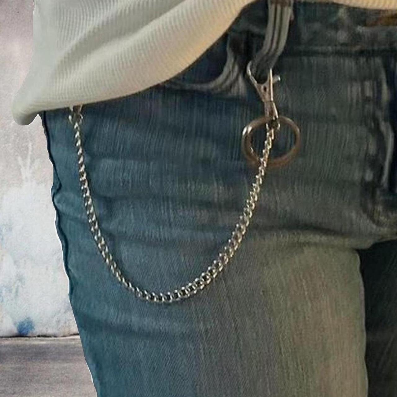 Unisex Wallet Chain / Belt Chain - 10 inch Has... - Depop