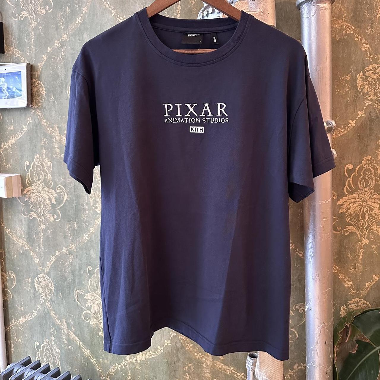 Kith x Disney Pixar Animation Tee Navy Can’t even... - Depop
