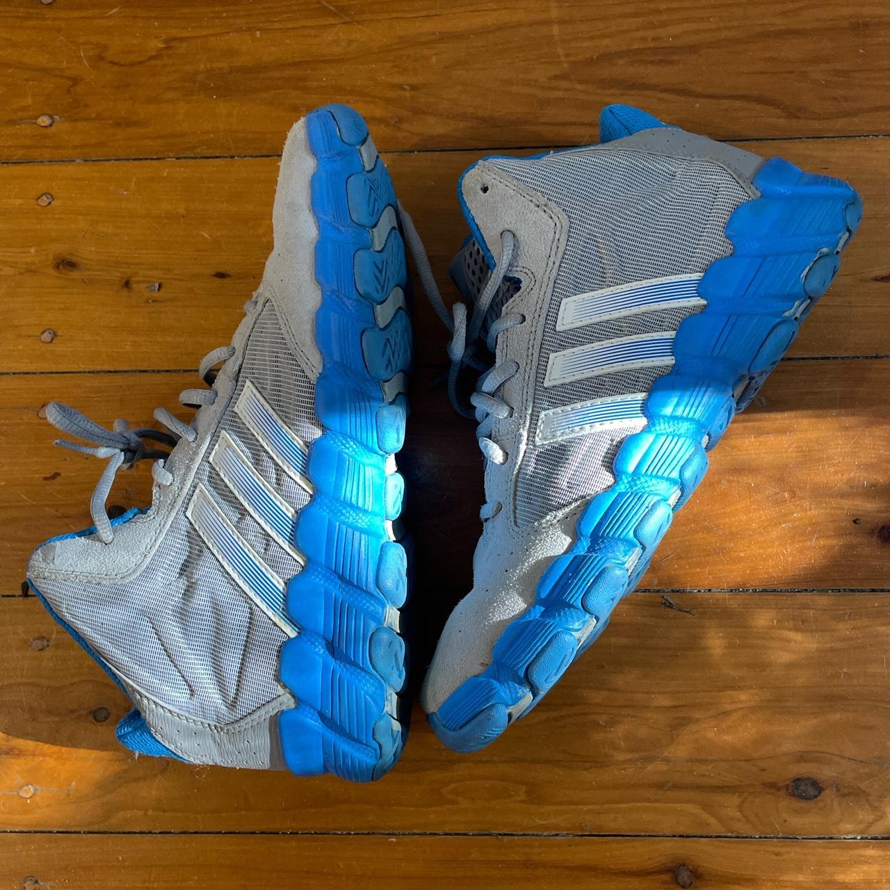 Vintage addidas high boot sneakers. Marked a 5 1/2... - Depop