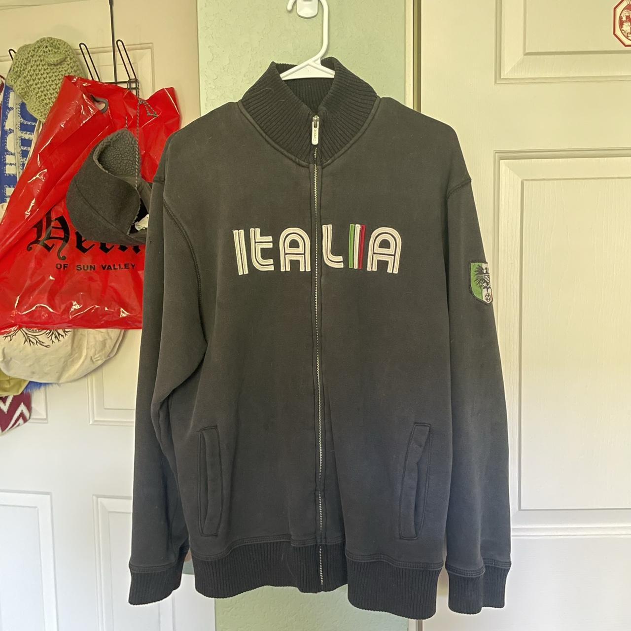 italia #bloke #blokecore zip up jacket super kewl ️... - Depop