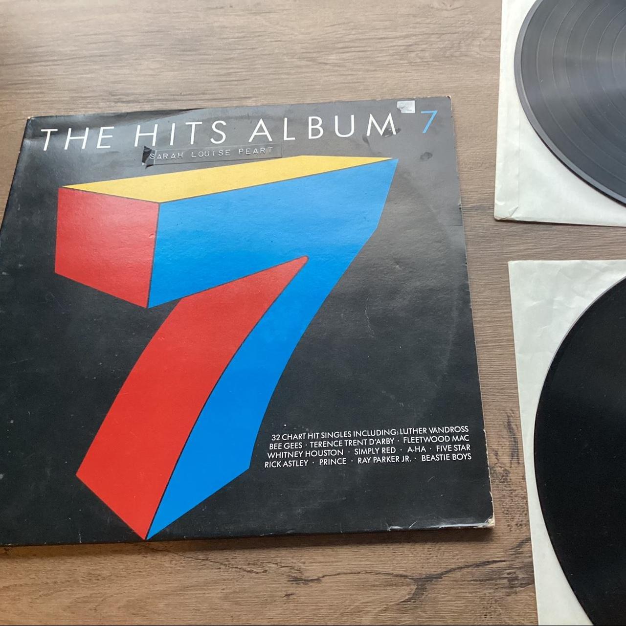 The Hits Album 7 record double album 80s #record... - Depop