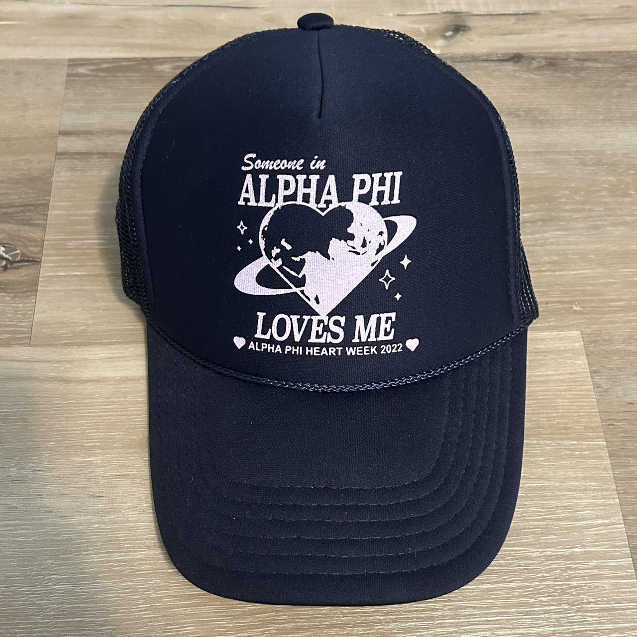 Alpha phi trucker hat - Depop