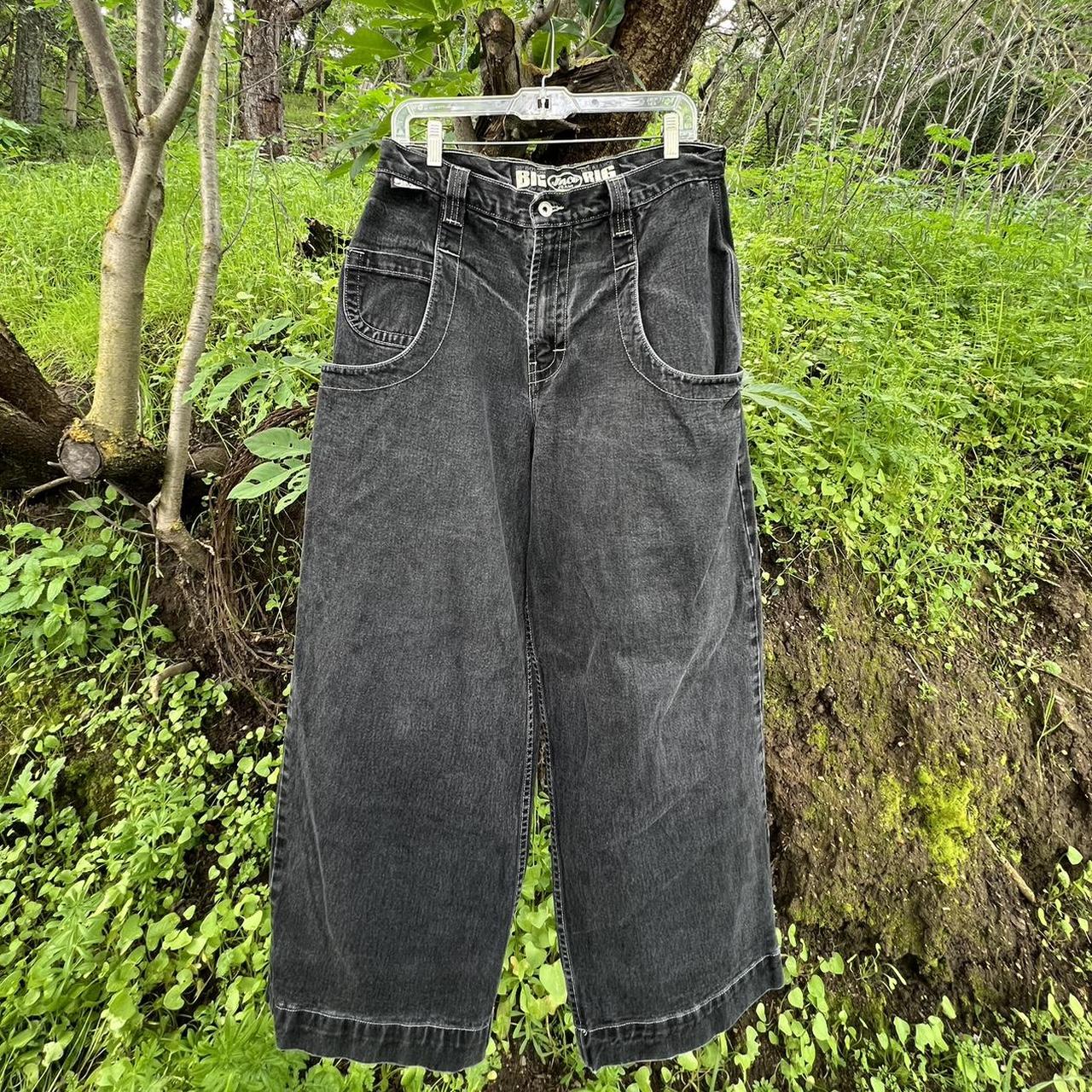 Vintage 90’s Big Rig 🚛 JNCO Jeans Hearing... | Depop