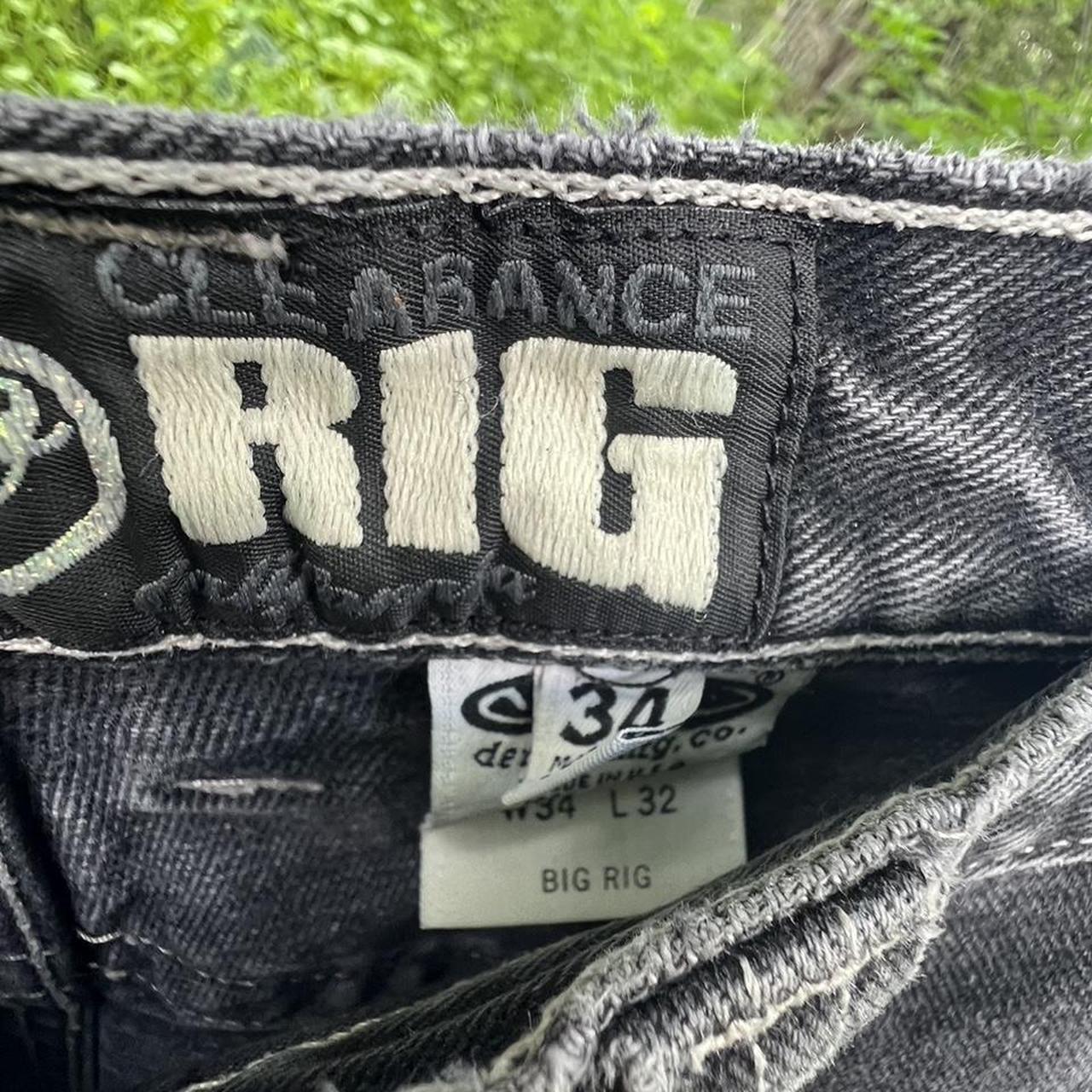 Vintage 90’s Big Rig 🚛 JNCO Jeans Hearing... | Depop