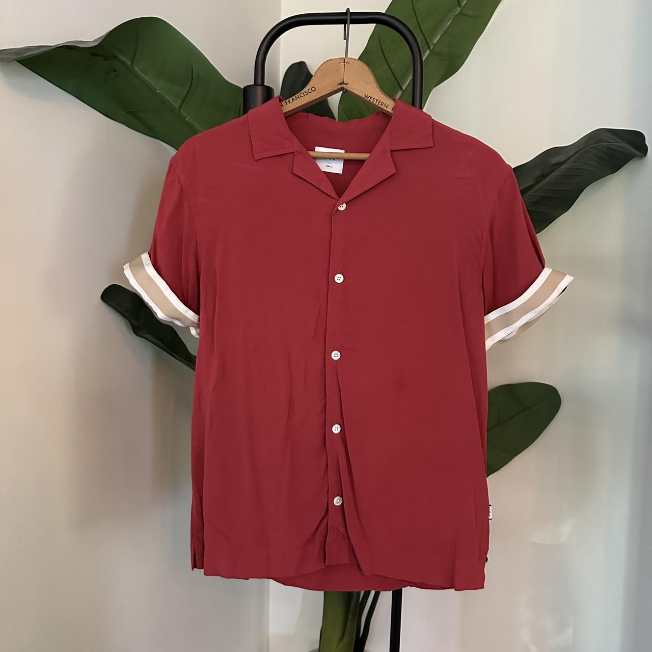 Che studios silk shirt - Depop