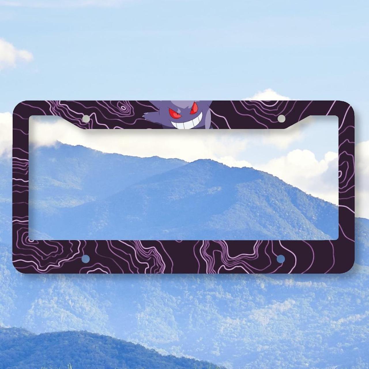 Gengar car license plate frame. #jdm #carlover... - Depop