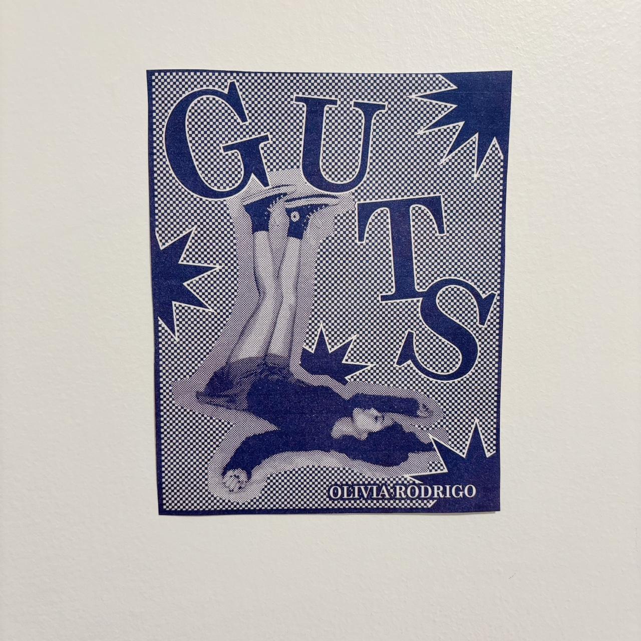 Olivia Rodrigo Guts poster !. Super cute... - Depop