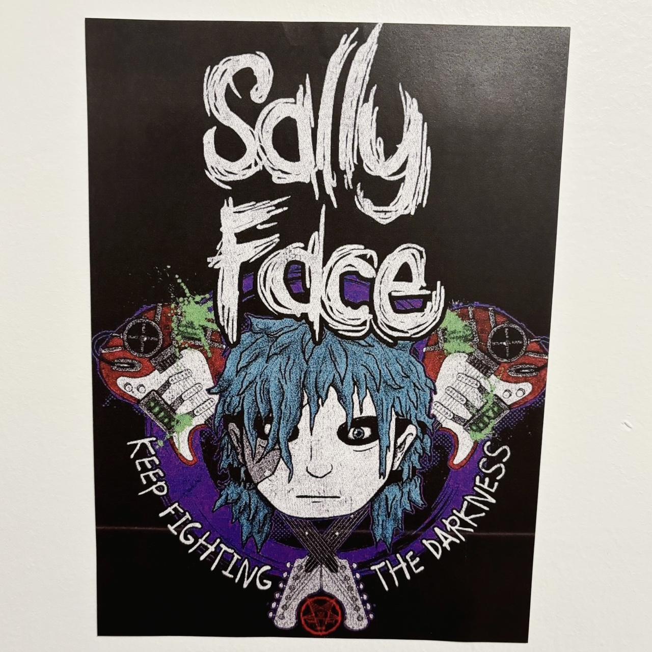 Sally face poster !. Measurements are posted feel... - Depop