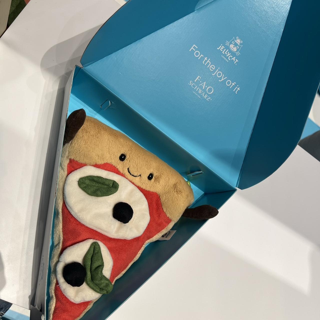 jellycat diner pizza set ! from nyc :D it comes w... - Depop