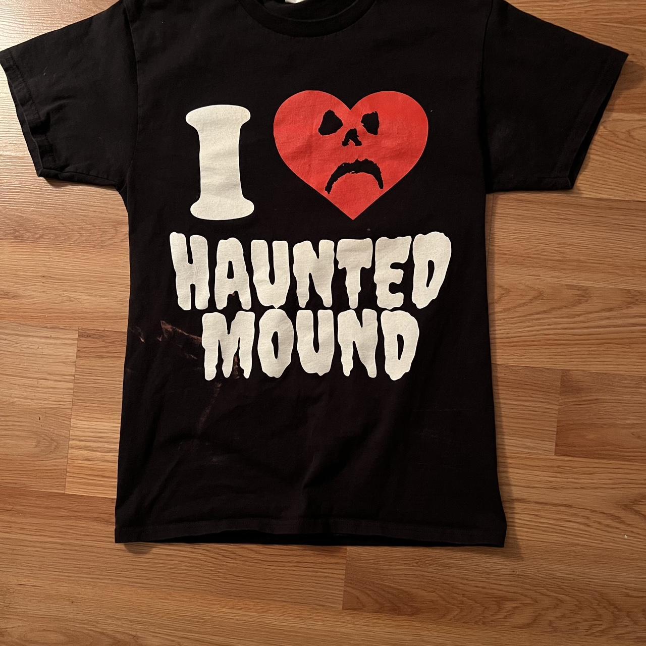 Haunted Mound Tee bought from merch drop flaws :... - Depop