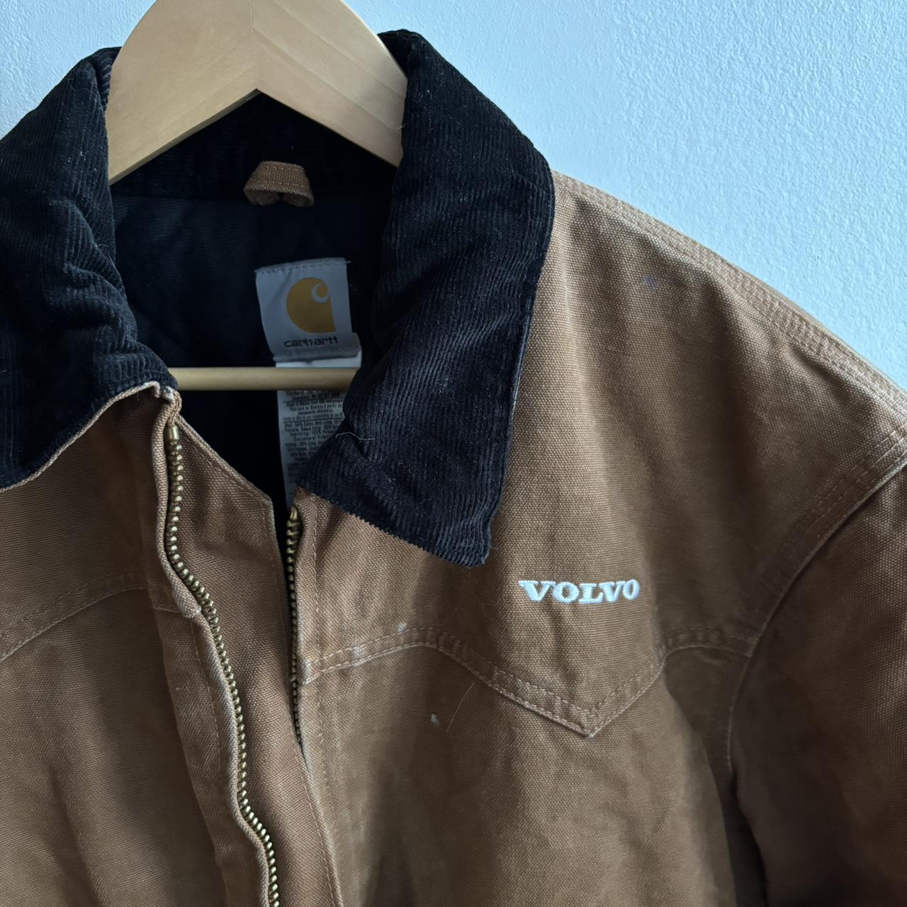 Vintage Carhartt x Volvo jacket. Fits like medium/... | Depop