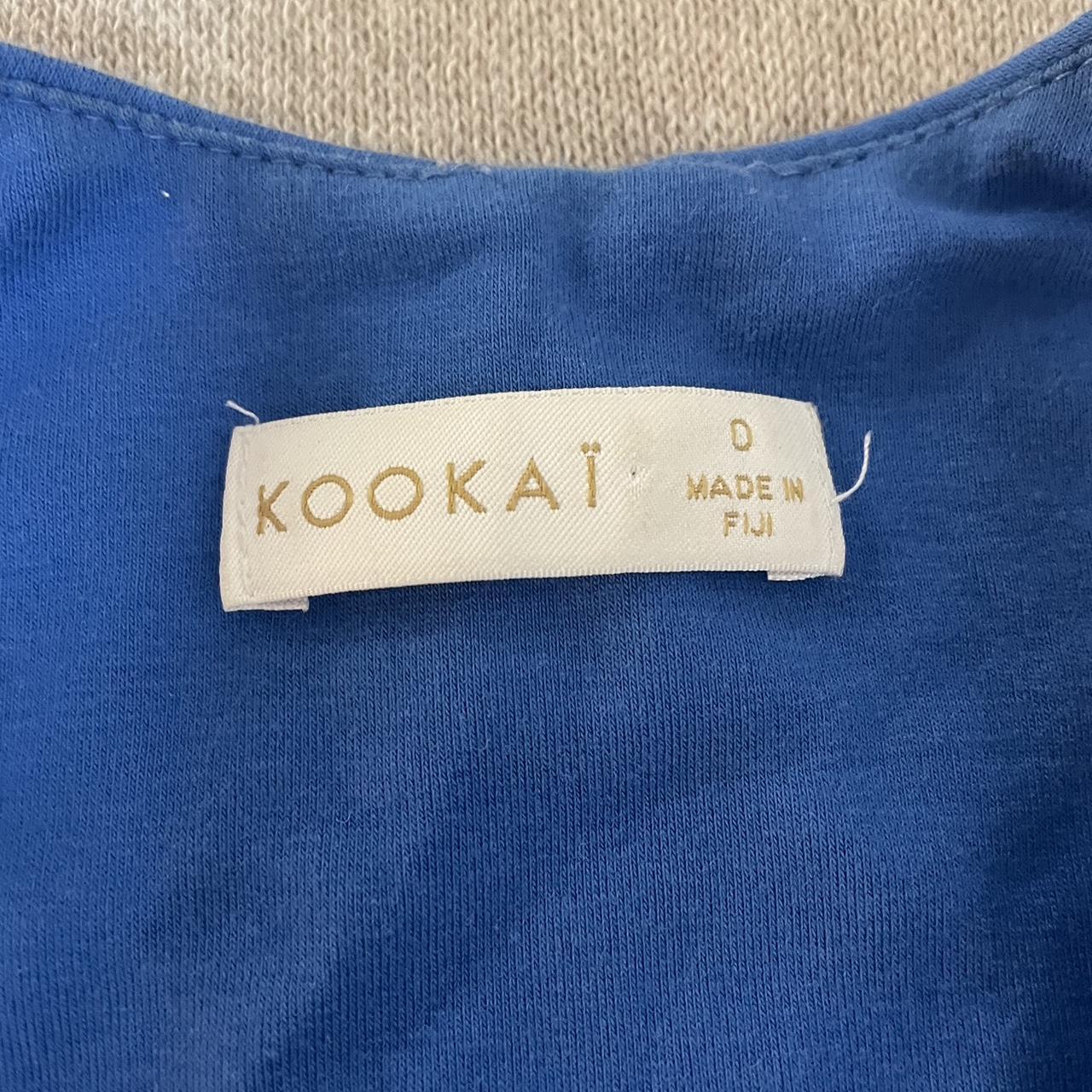 Royal blue kookai singlet, only worn twice, size 0... - Depop