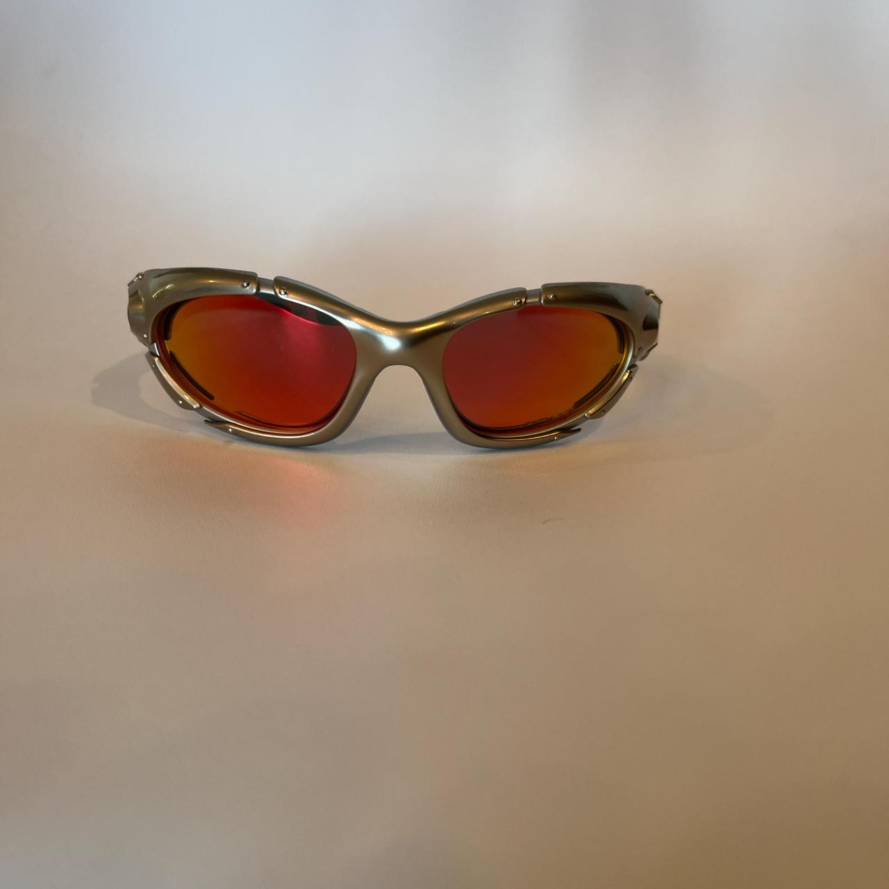 Vintage Retro Oakley Sunglasses Metal Y2k 10/10... - Depop