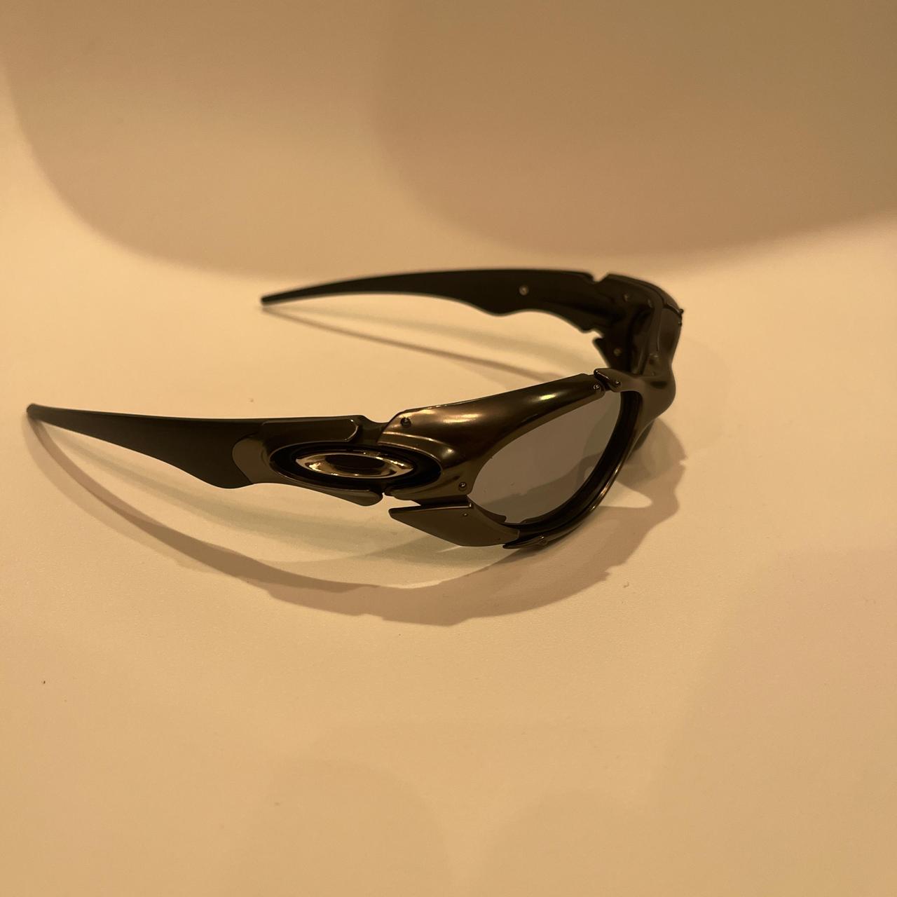 Vintage Retro Oakley Sunglasses Metal Y2k 10/10... - Depop
