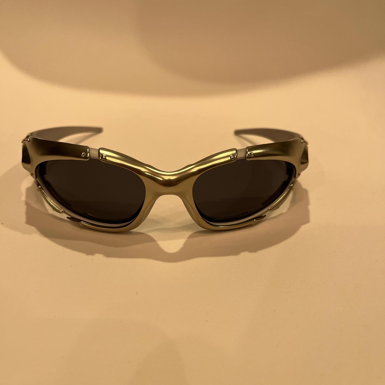 Vintage Retro Oakley Sunglasses Metal Y2k 10/10... - Depop