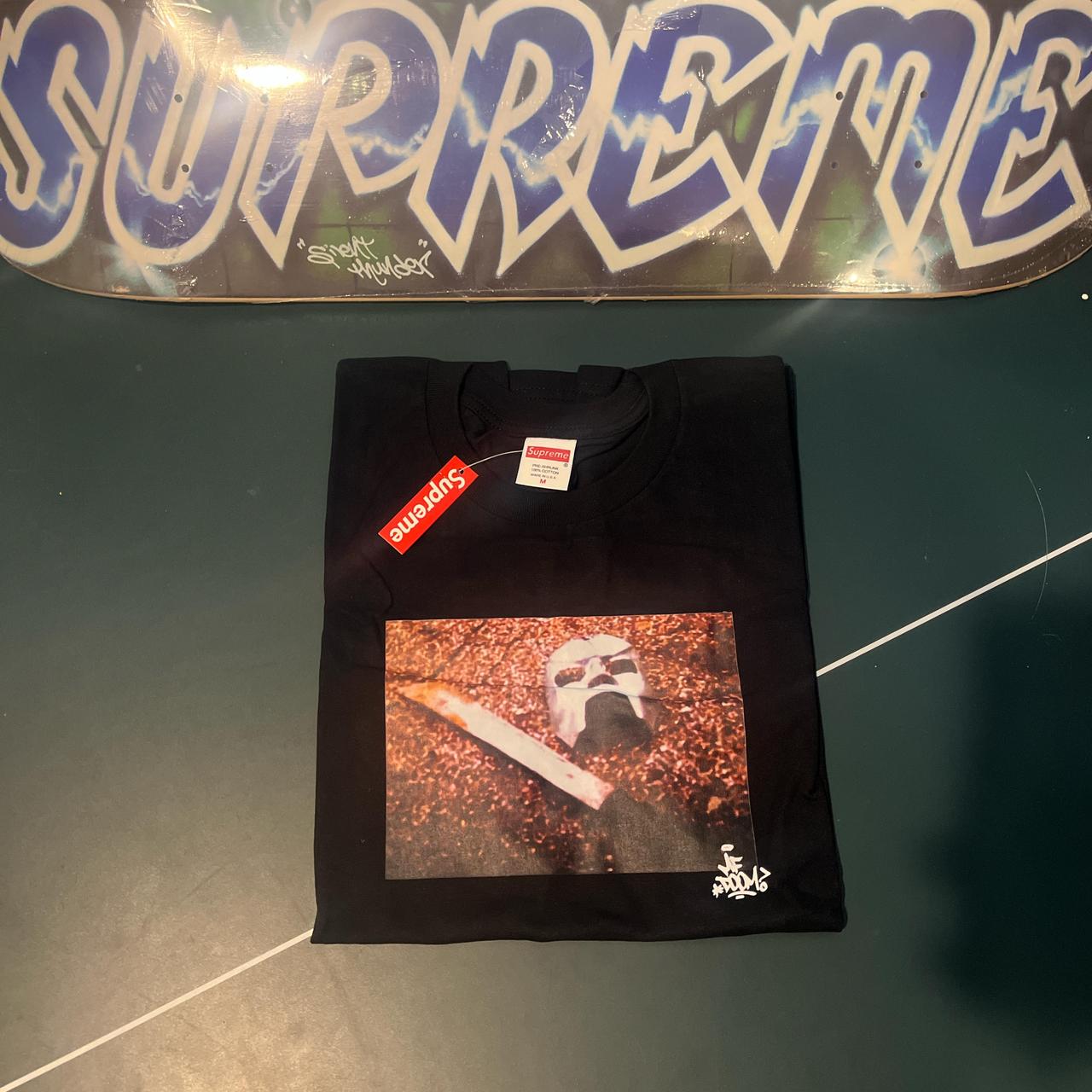 Supreme MF Doom Shirt New With Tag and Bag Size medium - Depop