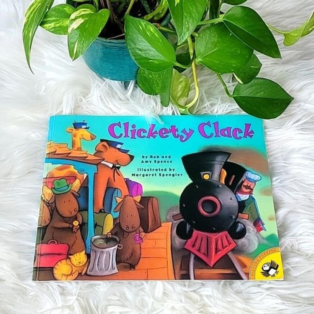 Clickety Clack by Rob and Amy Spence Puffin... - Depop