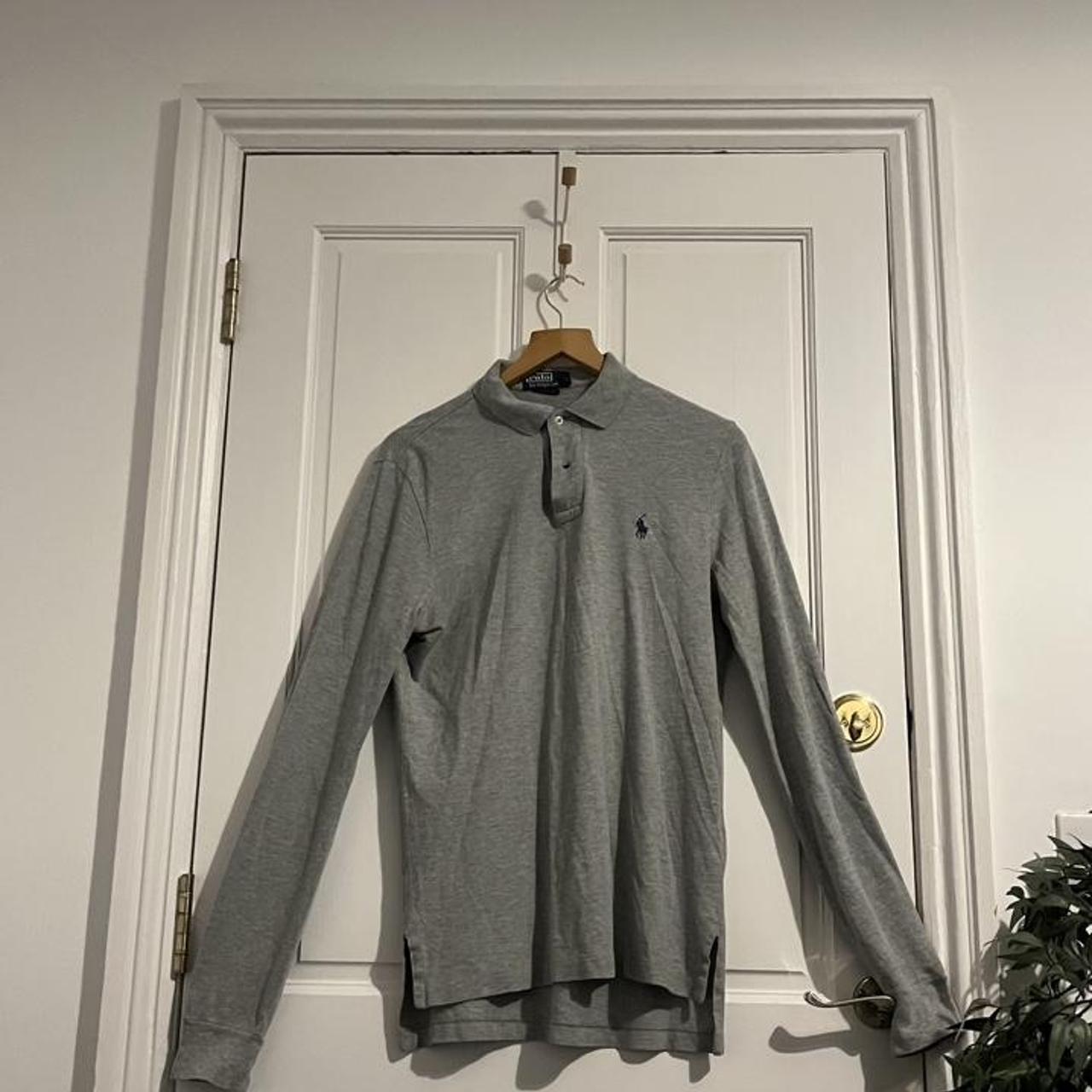 Polo Ralph Lauren Men's Grey Polo-shirts | Depop