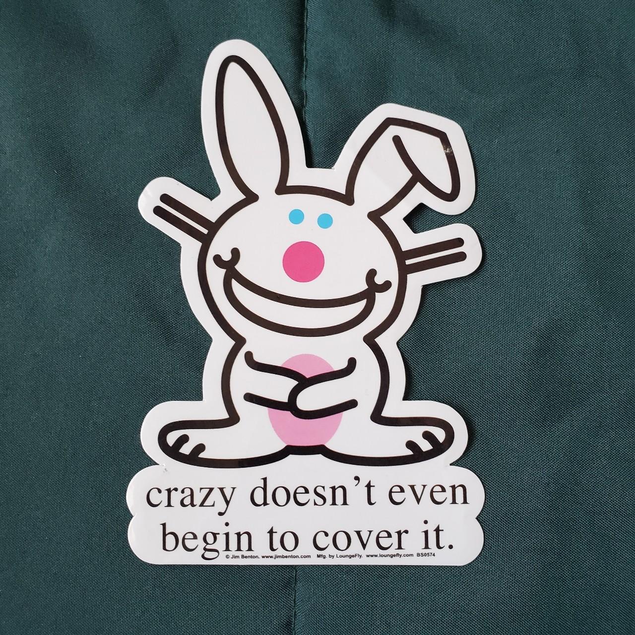 Happy Bunny vending machine sticker Officially... - Depop